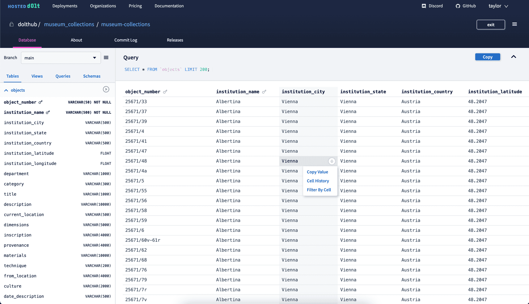 Hosted Doltdb Now Comes With A Sql Workbench Dolthub Blog 